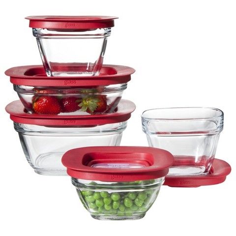 13 Best Glass Tupperware Sets & Storage 2017 - Glass Food Storage ...